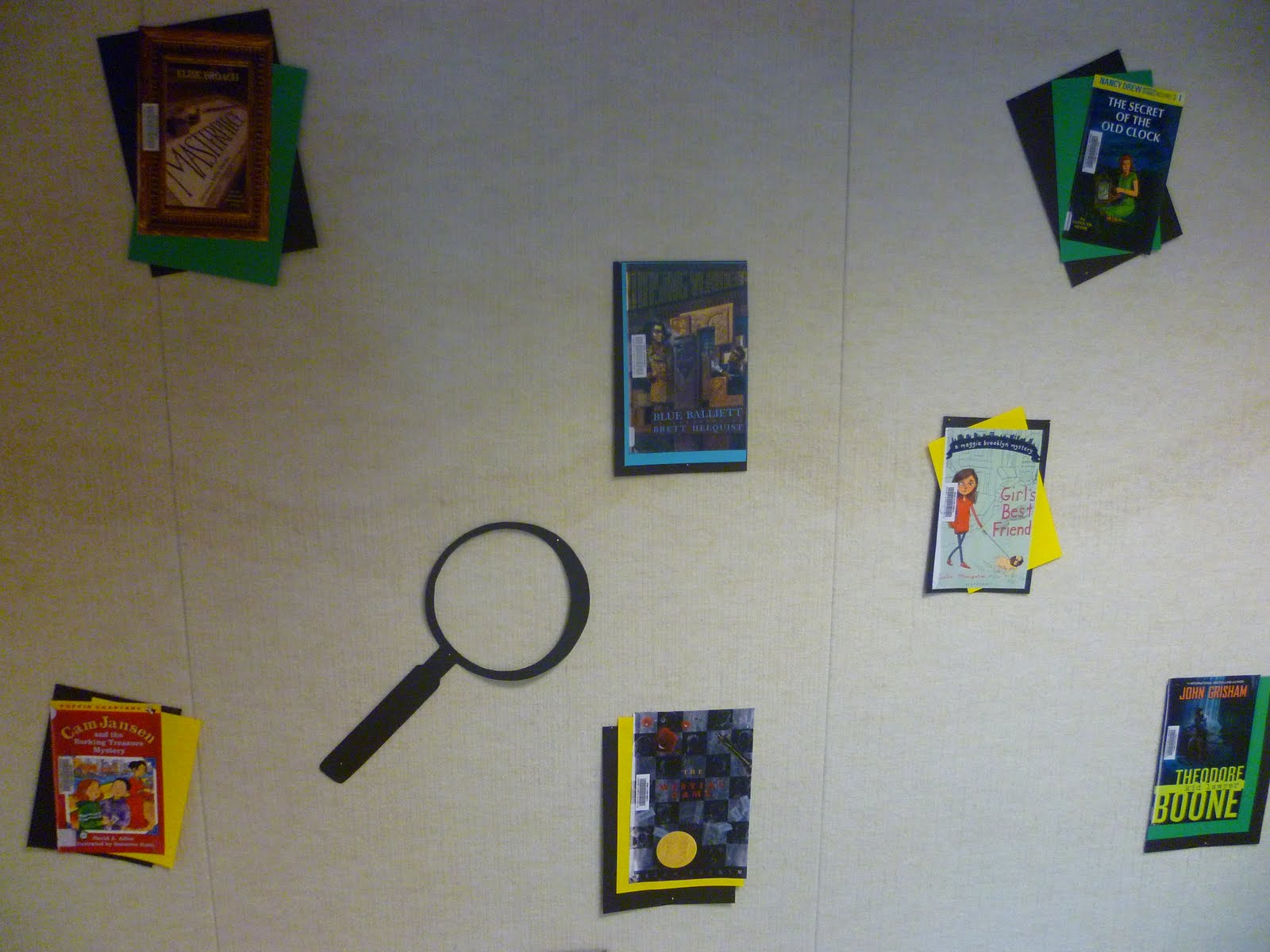 Kids' Bibliotheque: Mystery Bulletin Board
