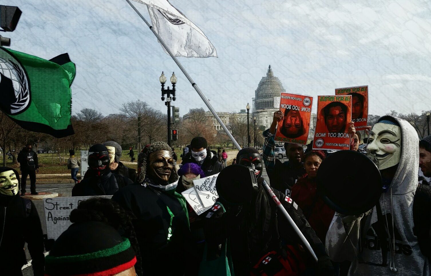 Kirk Tanter Blog: 50,000 People March Against Police Violence to the US ...