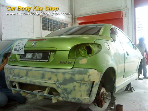 Peugeot 206 Custom Body Kit | Custom Body Kits Shop Malaysia