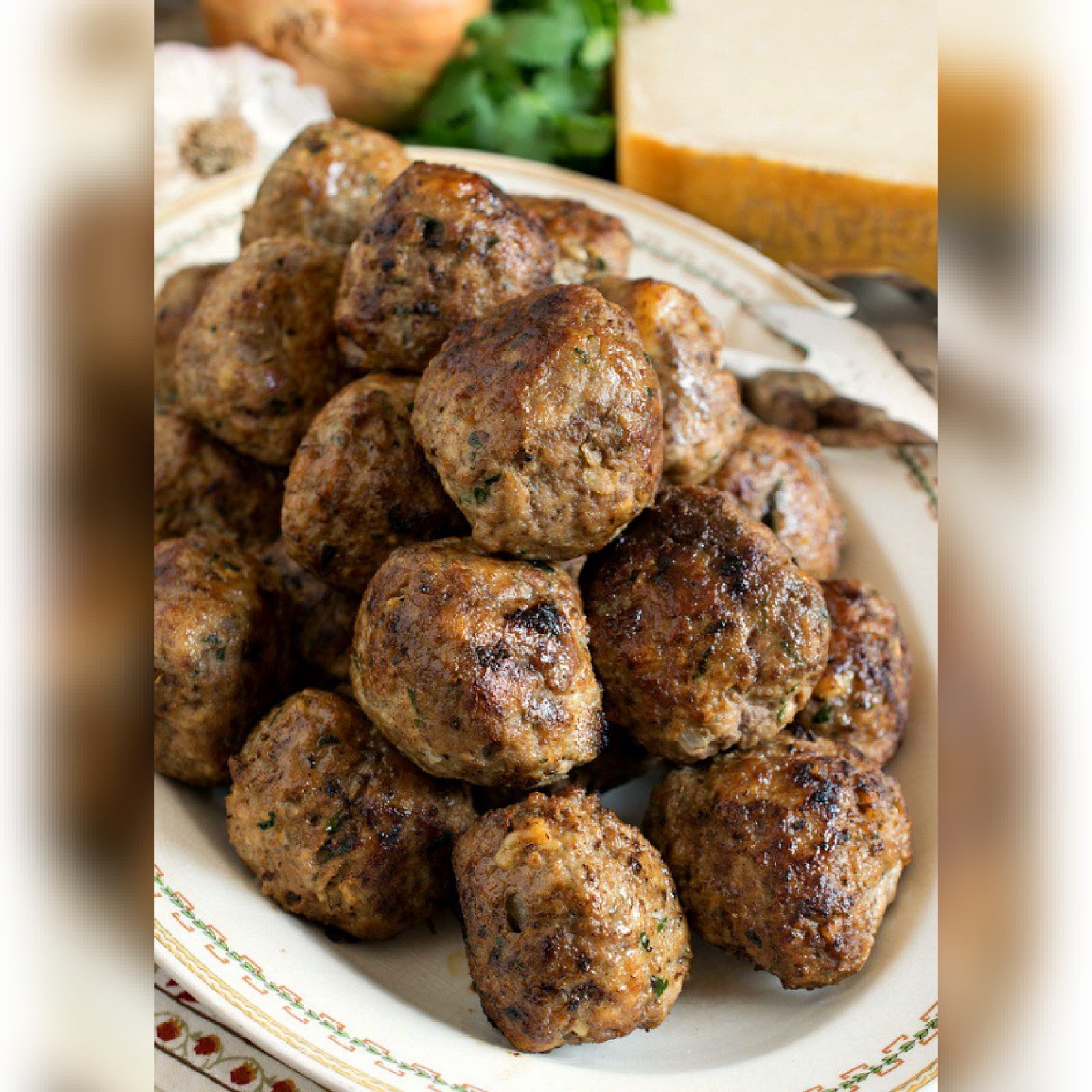 Meat round balls (kabab) Easy Recipe