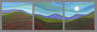 Sage Mountain Studio: Hill Country Abstract Paintings - The 'Wavy Lines ...