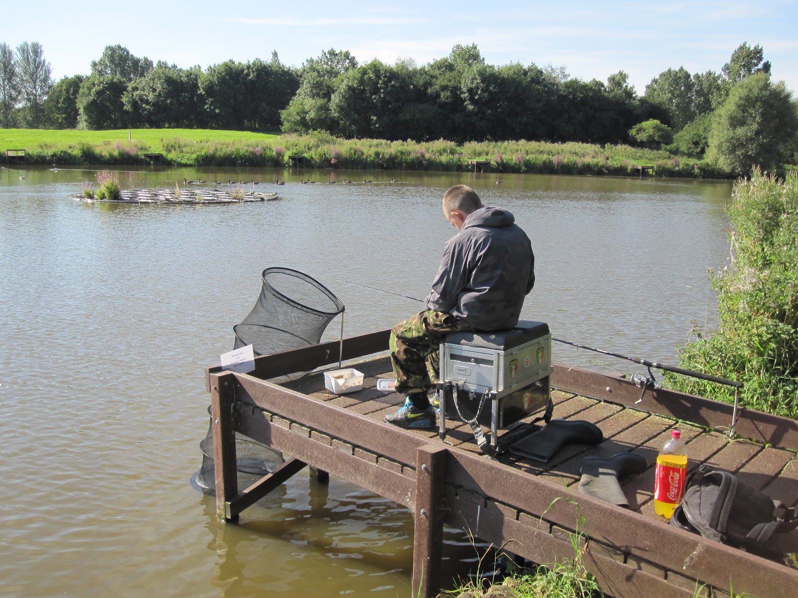 Anglers Cabin - Hemlington Lake, 9th September 2012