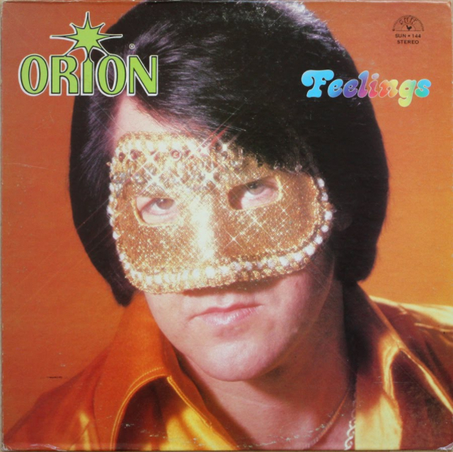 The Man Who Would Be King: Some Vintage Album Covers of Orion, Elvis ...