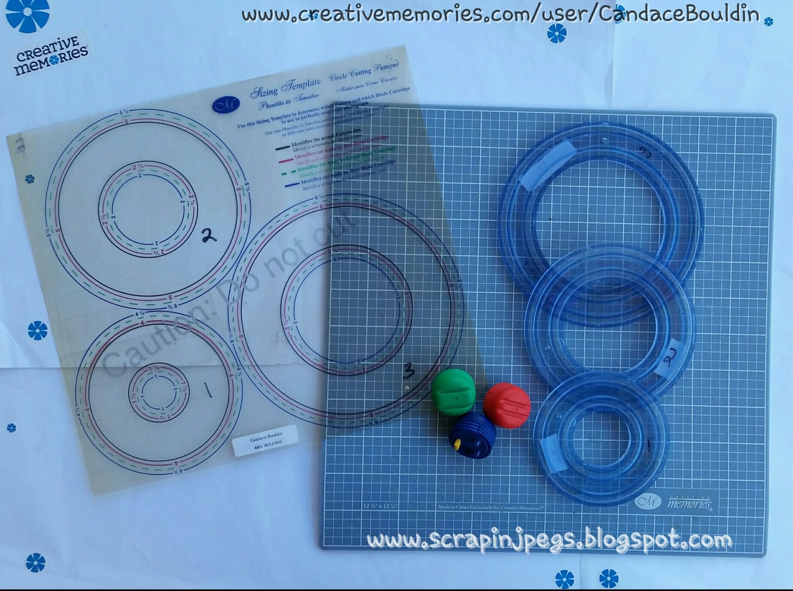 Scrapin' Jpegs: Creative Memories Custom Cutting System Circles and ...