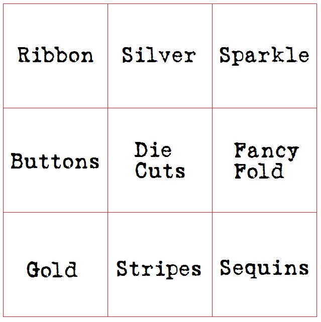 Beccy's Place: Day 6 - BINGO Grid