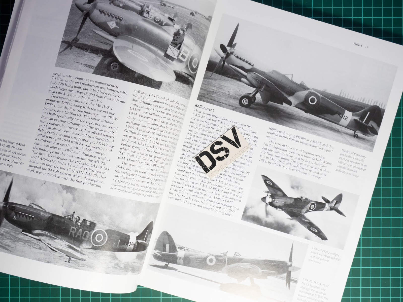 Valiant Wings Spitfire Griffin-Powered Airframe & Miniature (13 ...