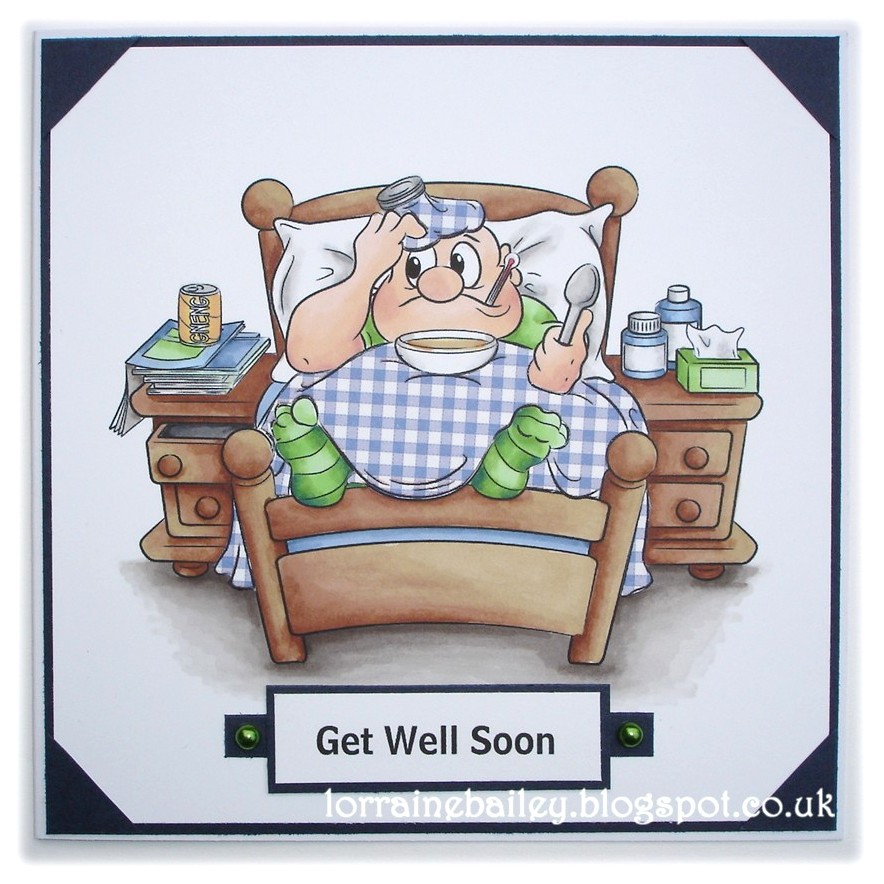 Mrs B's Blog: Man Flu at I ♥ ProMarkers