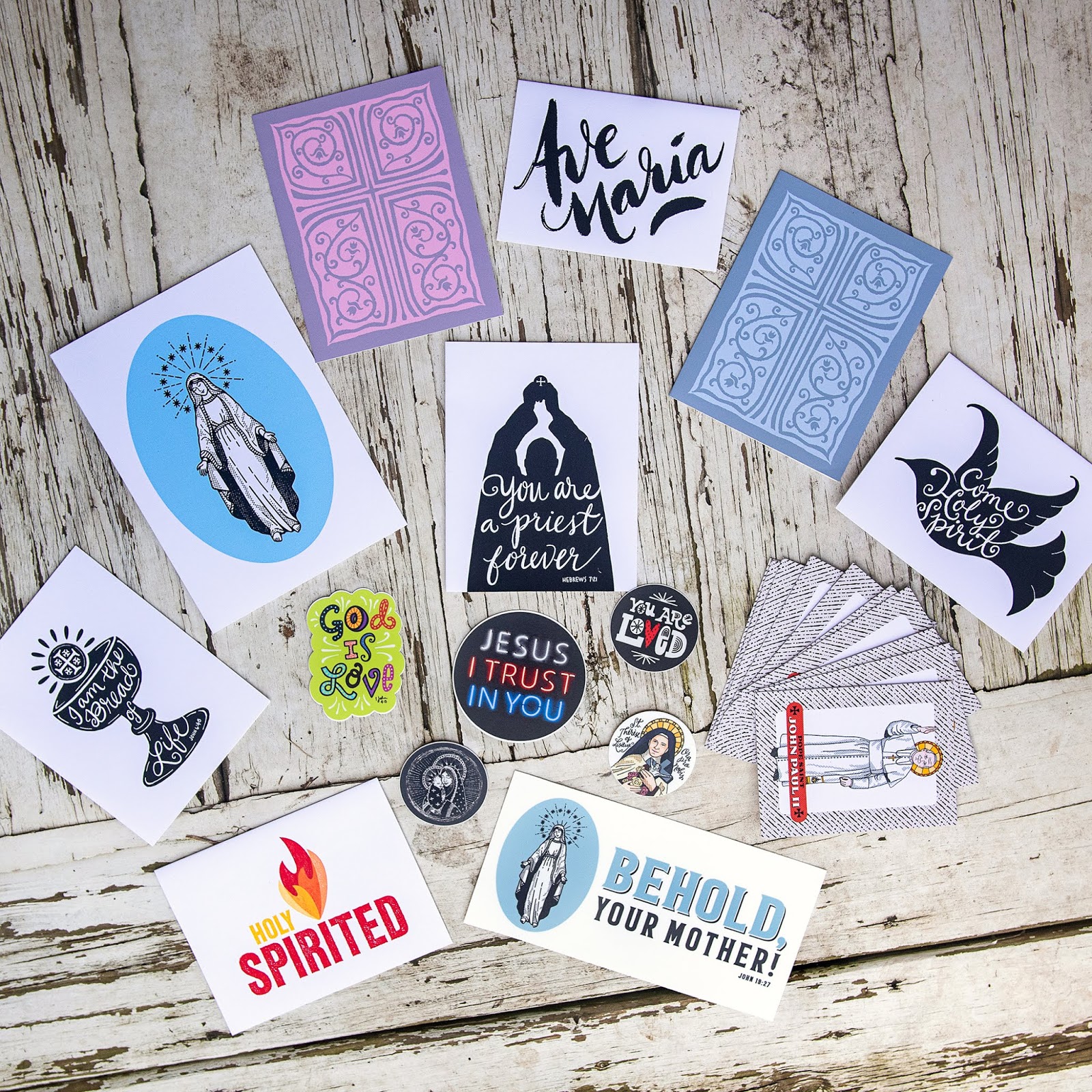 Look to Him and be Radiant: Q & A with Shari from Catholic Paper Goods ...