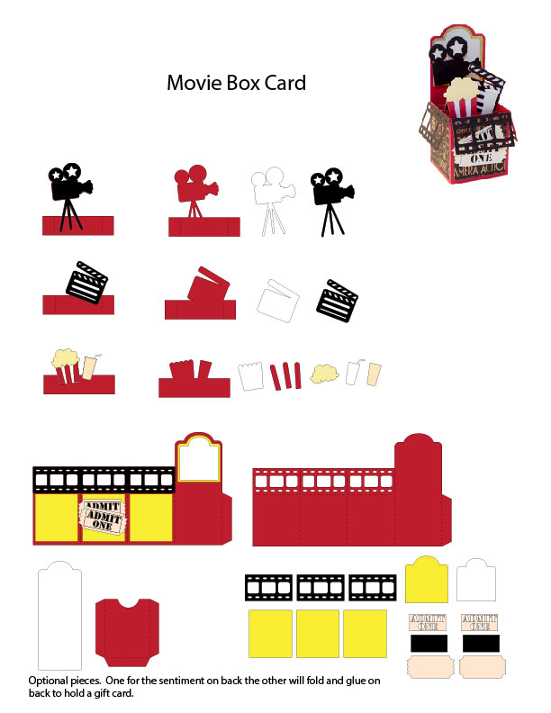 Cyndy G. - Creative Designer For My Scrap Chick: Movie Box Card