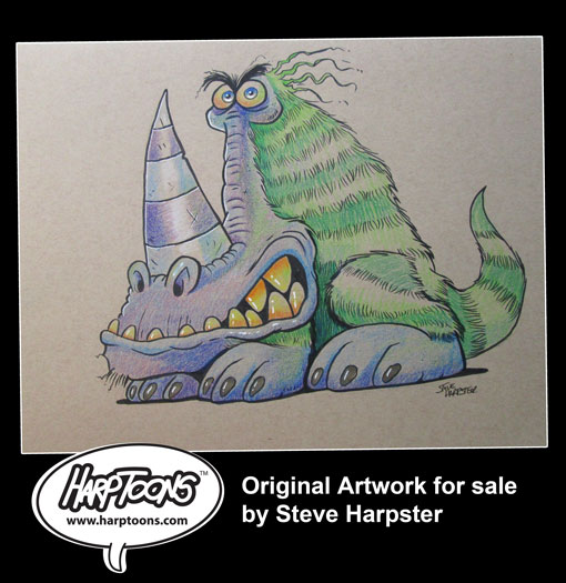 Harptoons: Now selling original art!