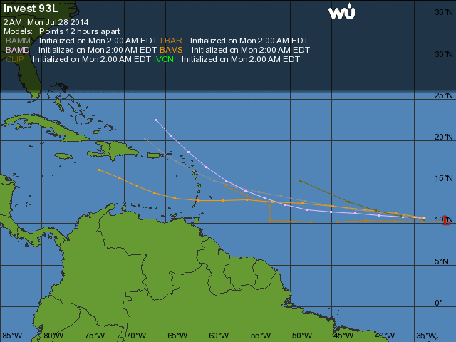 Hurricanes Hunter: 27/07/2014 - 03/08/2014
