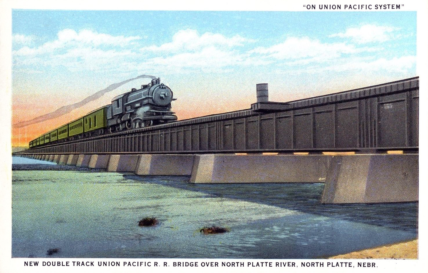 transpress nz: Union Pacific Railroad bridge over the North Platte ...