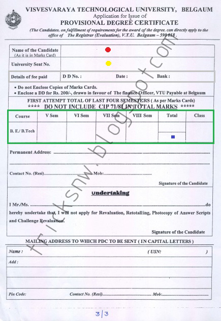 Tricks Duniya: How to get provisional degree certificate(pdc) from vtu?