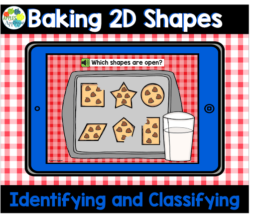 Apples to Applique: Baking Shapes: Identifying and Classifying 2D Shapes