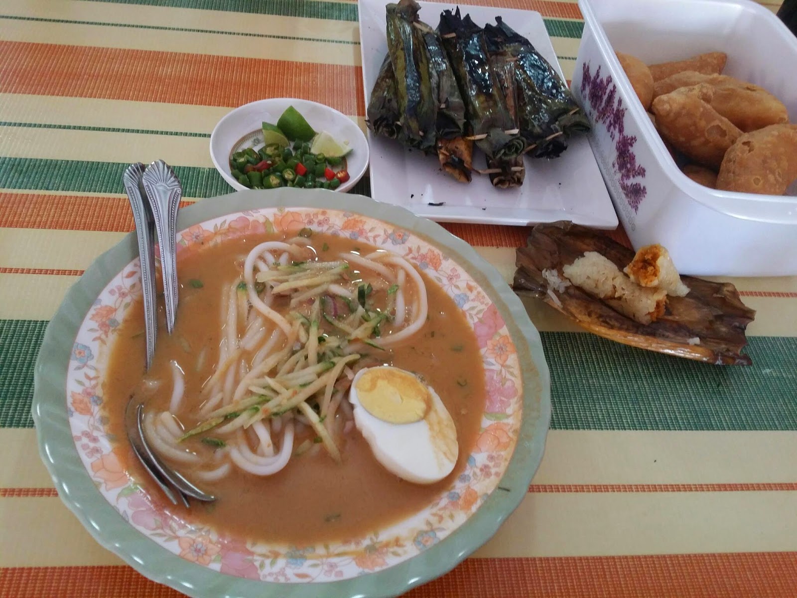 Kak Su Laksa Beras Kuala Perlis Rasanya Sedap Dan Unik, Menggunakan ...