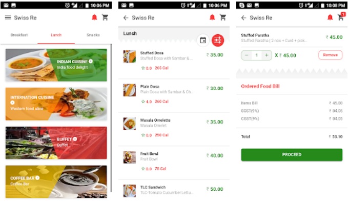 El Chef (Food for corporate) app from Elior India - Tech Calibre