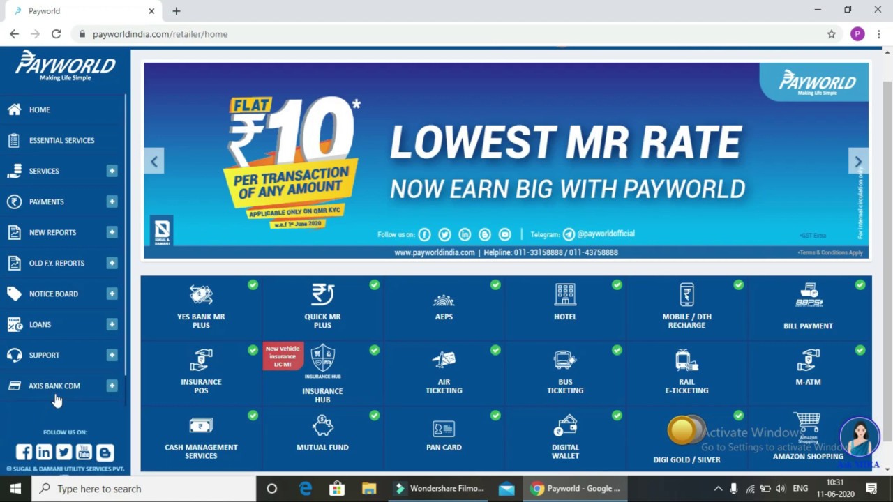 PAYWORLD DISTRIBUTORS UTTARAKHAND : PAYWORLD DISTRIBUTOR FRANCHISE