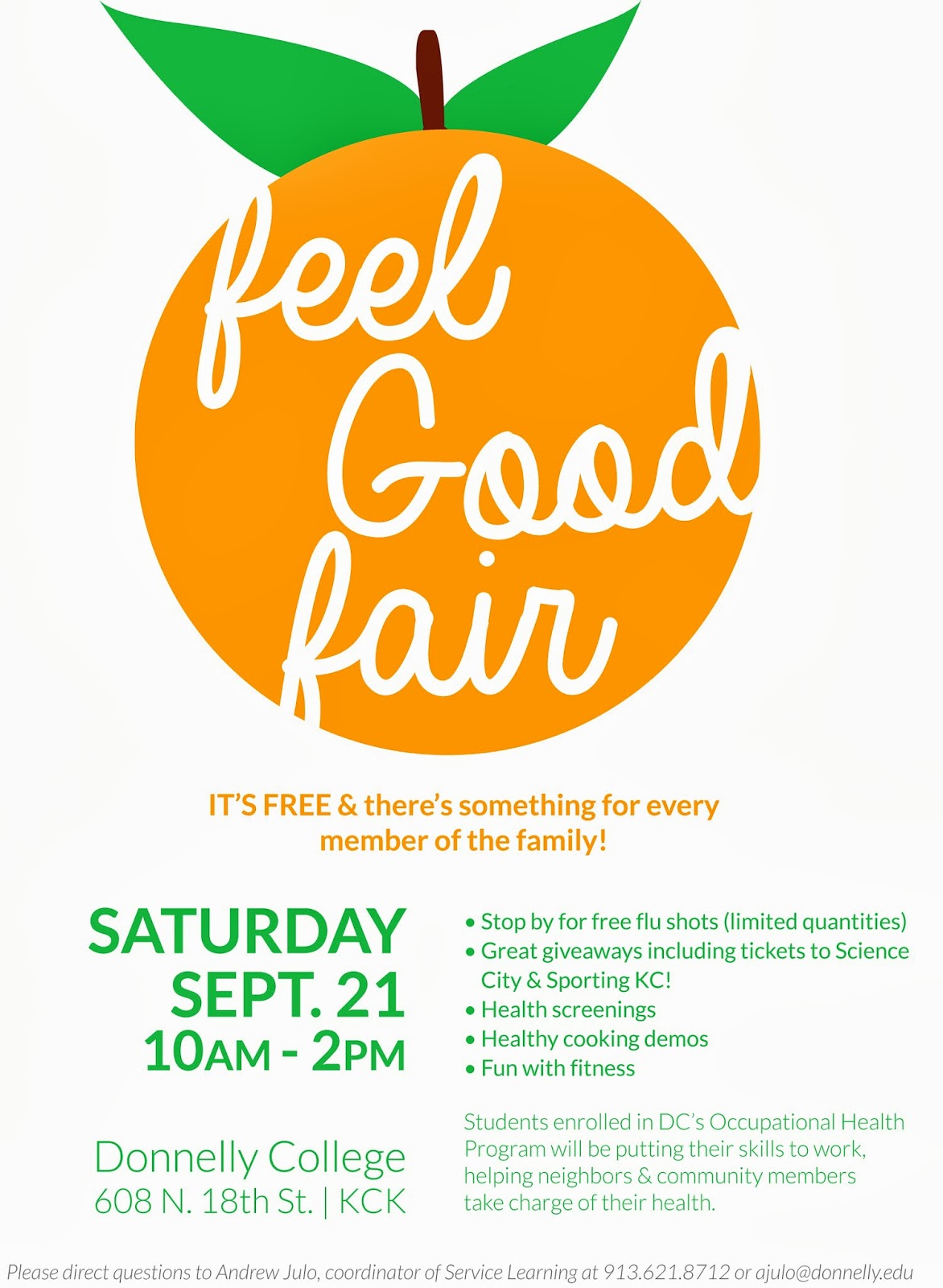 Kansas City Kansan: Donnelly College's "Feel Good Fair" to be held on ...