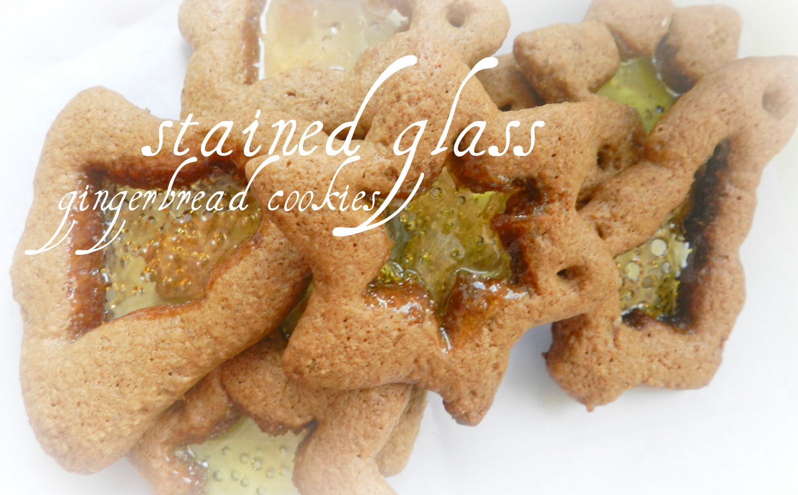 guilty pleasures: Stained glass gingerbread cookies