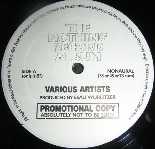 Stafrins skivguide: Kultstämplat: Various Artists - The Nothing Record ...