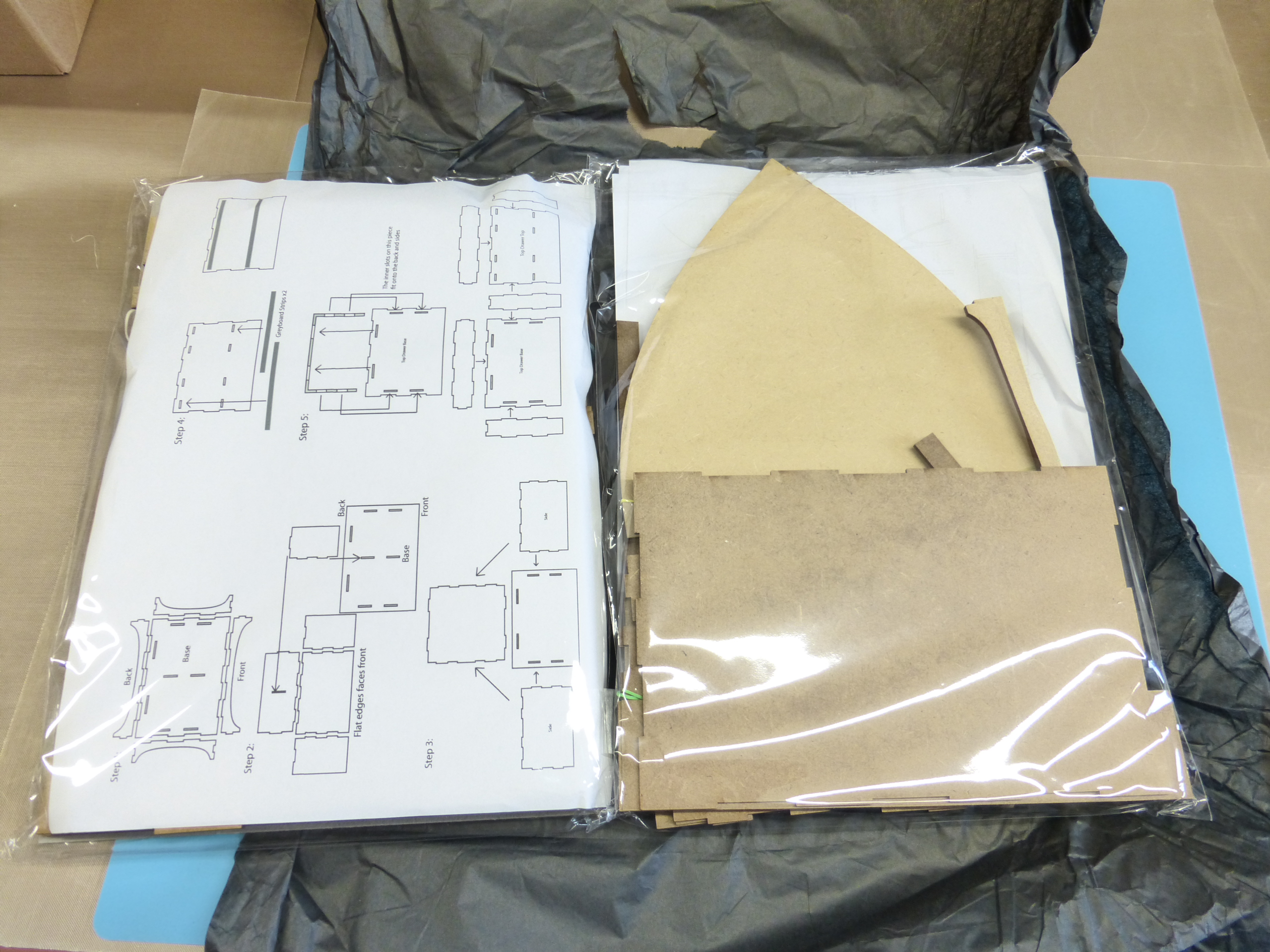 Felix the Crafty Cat: MDF and 3D assembly projects.