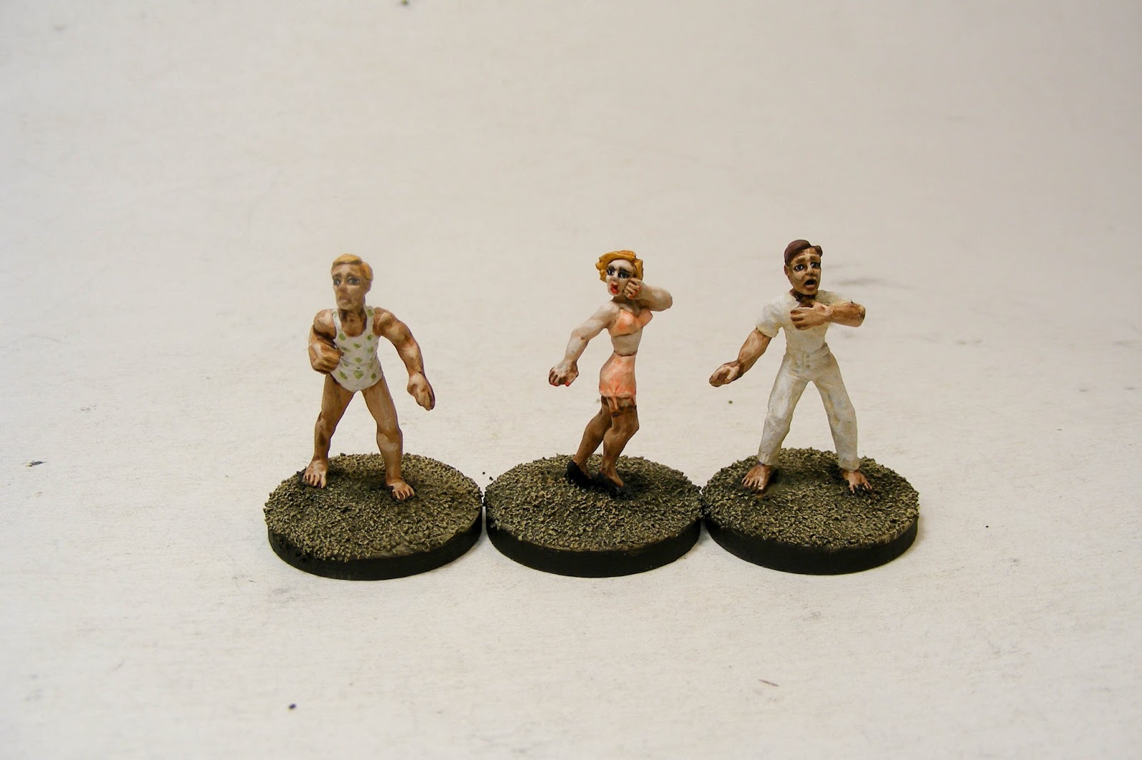 Evil Bob's Miniature Painting: 28mm Commission: Various Pulp Figures