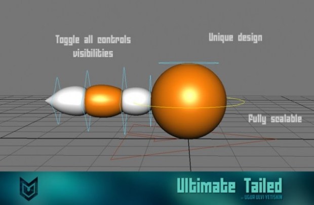 Animation Blog: Ultimate Foxy Tail Rig from CGMeetUp
