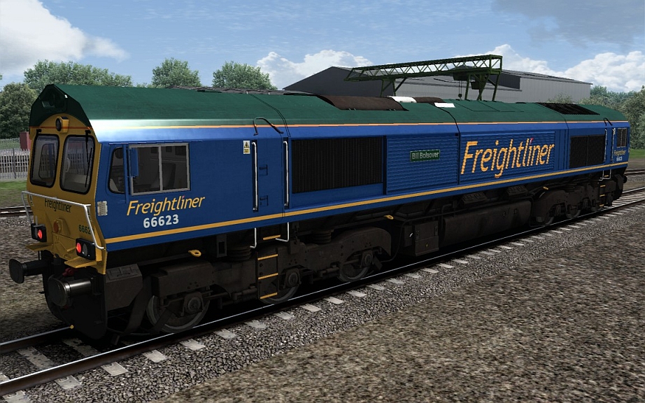 DPSimulation: Class 66 Bardon Aggregates/Freightliner 66623 Repaint ...