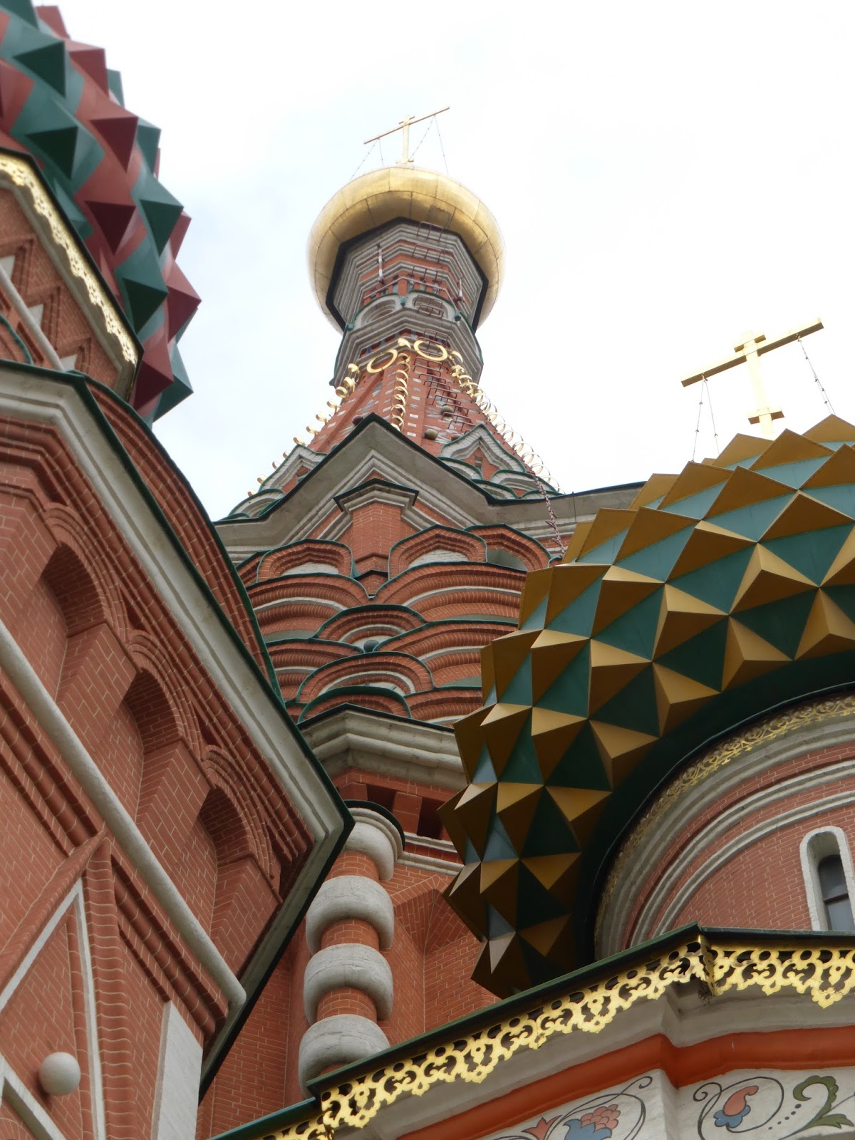 Bel itineraire: Cathédrale Basile le Bienheureux à Moscou