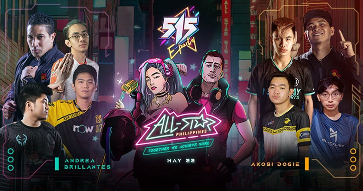 515 E-Party MLBB All Star Showmatch: Team AkoSi Dogie wins over Team ...