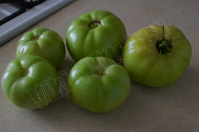 Viki 's Kitchen: Green tomato pickle