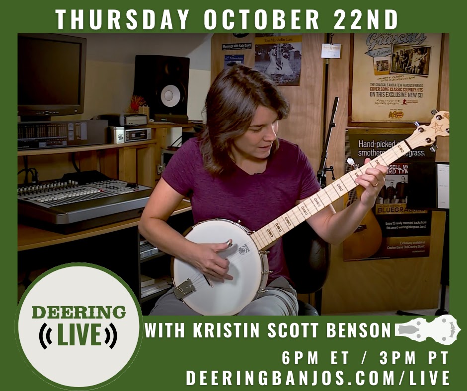The Bluegrass Ireland Blog: Kristin Scott Benson on Deering Live, Thurs ...