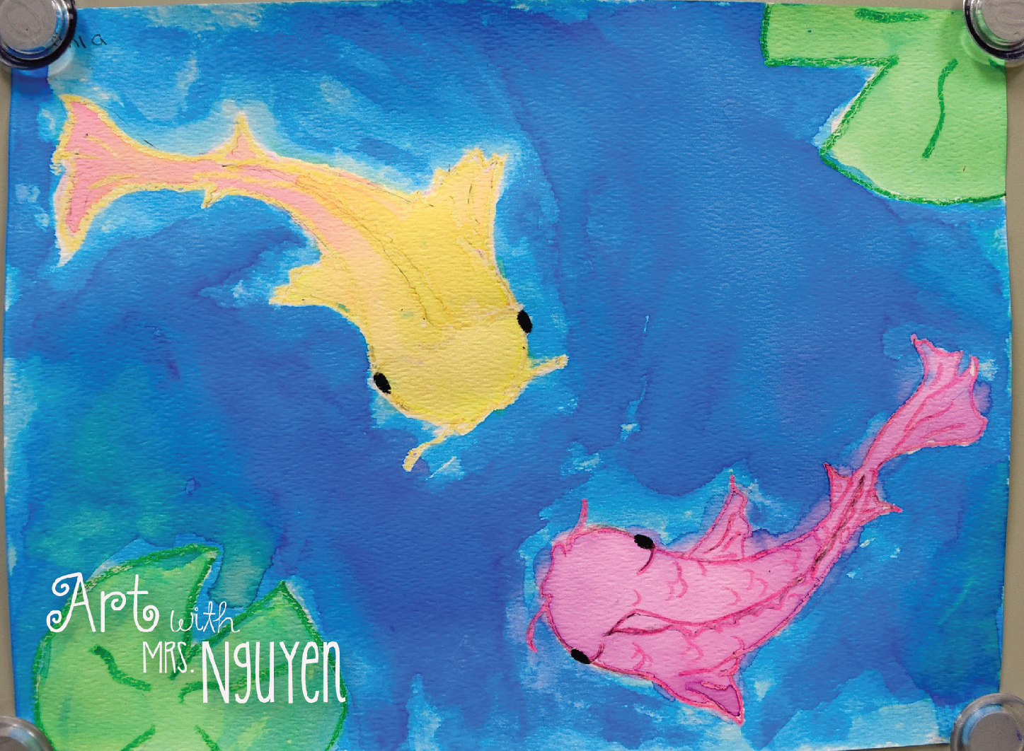 Koi Fish Paintings (5th) | Art with Mrs. Nguyen