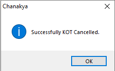 Kitchen Order Token (KOT) Help Guide