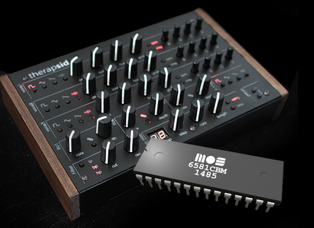 MATRIXSYNTH: Twisted Electrons Announce TherapSid - C64 SID HARDWARE SYNTH