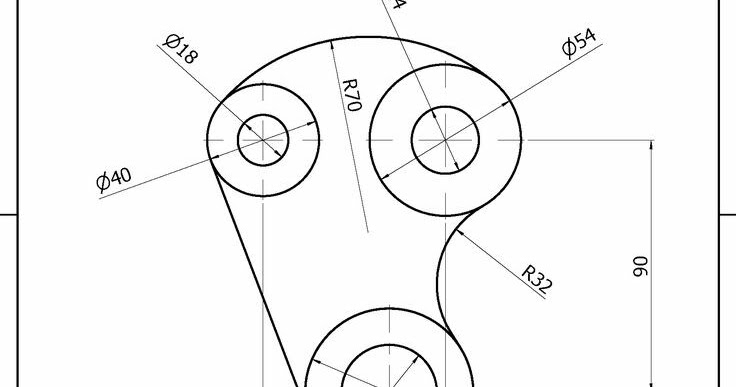 AutoCAD Practice Design #27