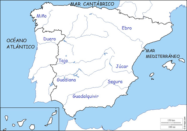 HG SCIENCE CORNER : RIVERS OF SPAIN