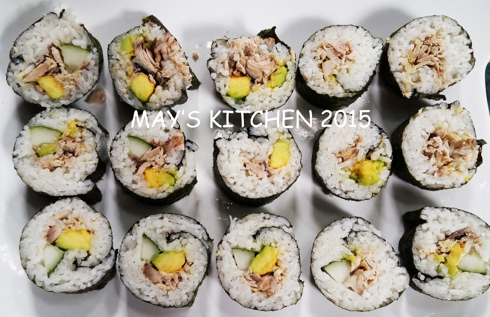 May's Kitchen: SUSHI AVOCADO