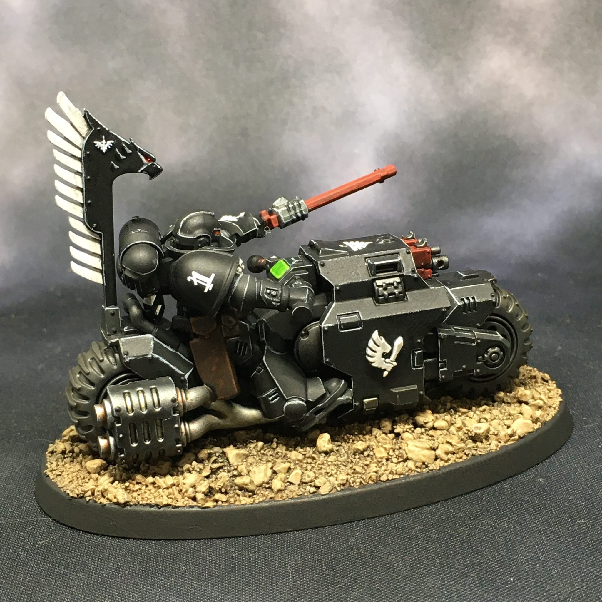 262nd Death Korps of Krieg: Dark Angels Ravenwing Outriders - TO DONE