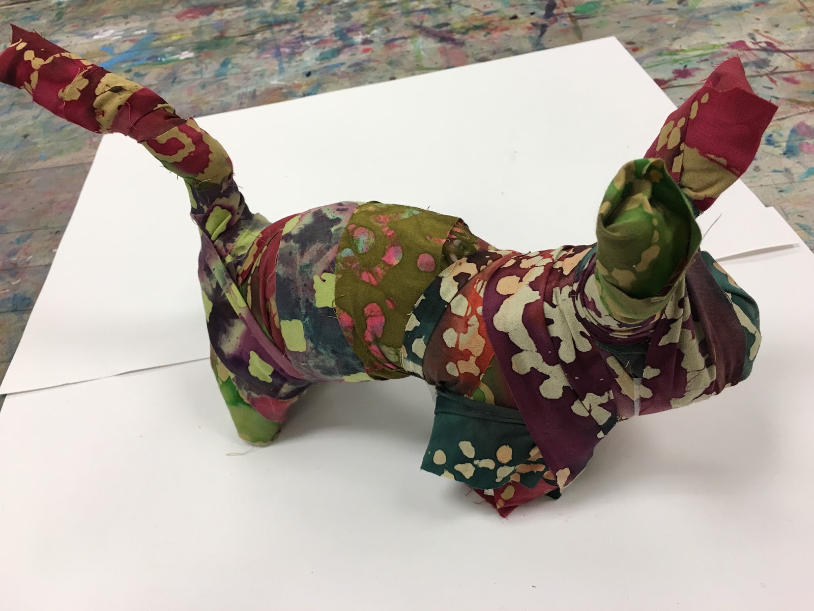 Art Room Blog: Scrappy Creatures Step-By-Step Lesson...