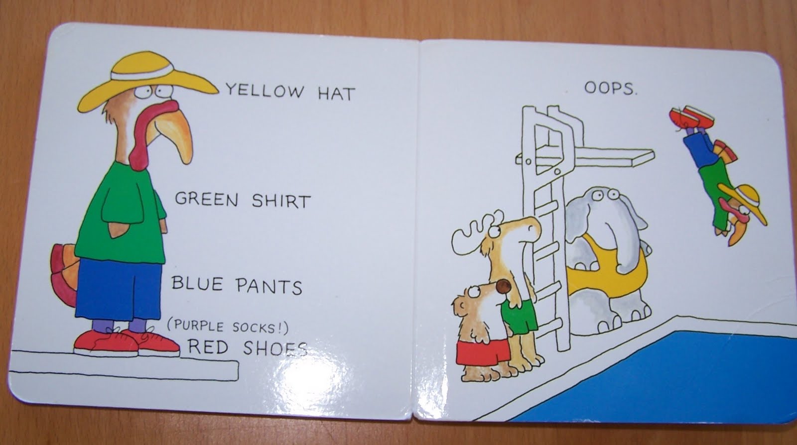 Reading with My Boys: Blue Hat, Green Hat