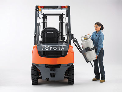 Refueling The Forklift ~ Equipments Zone
