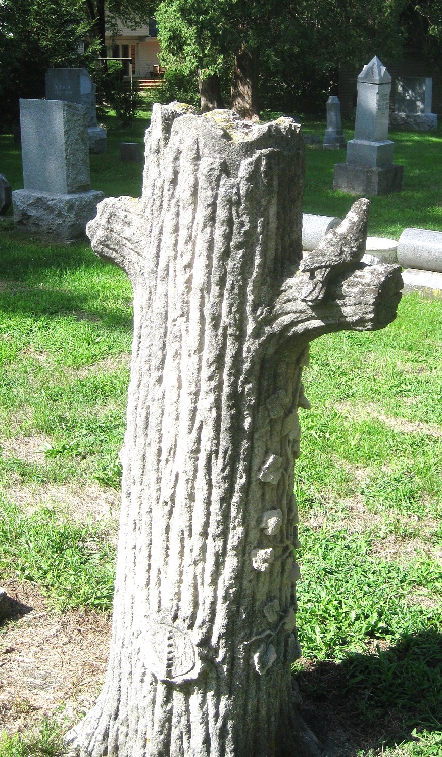 Detritus of Empire: Tree Shaped Tombstones-Birds and more Birds