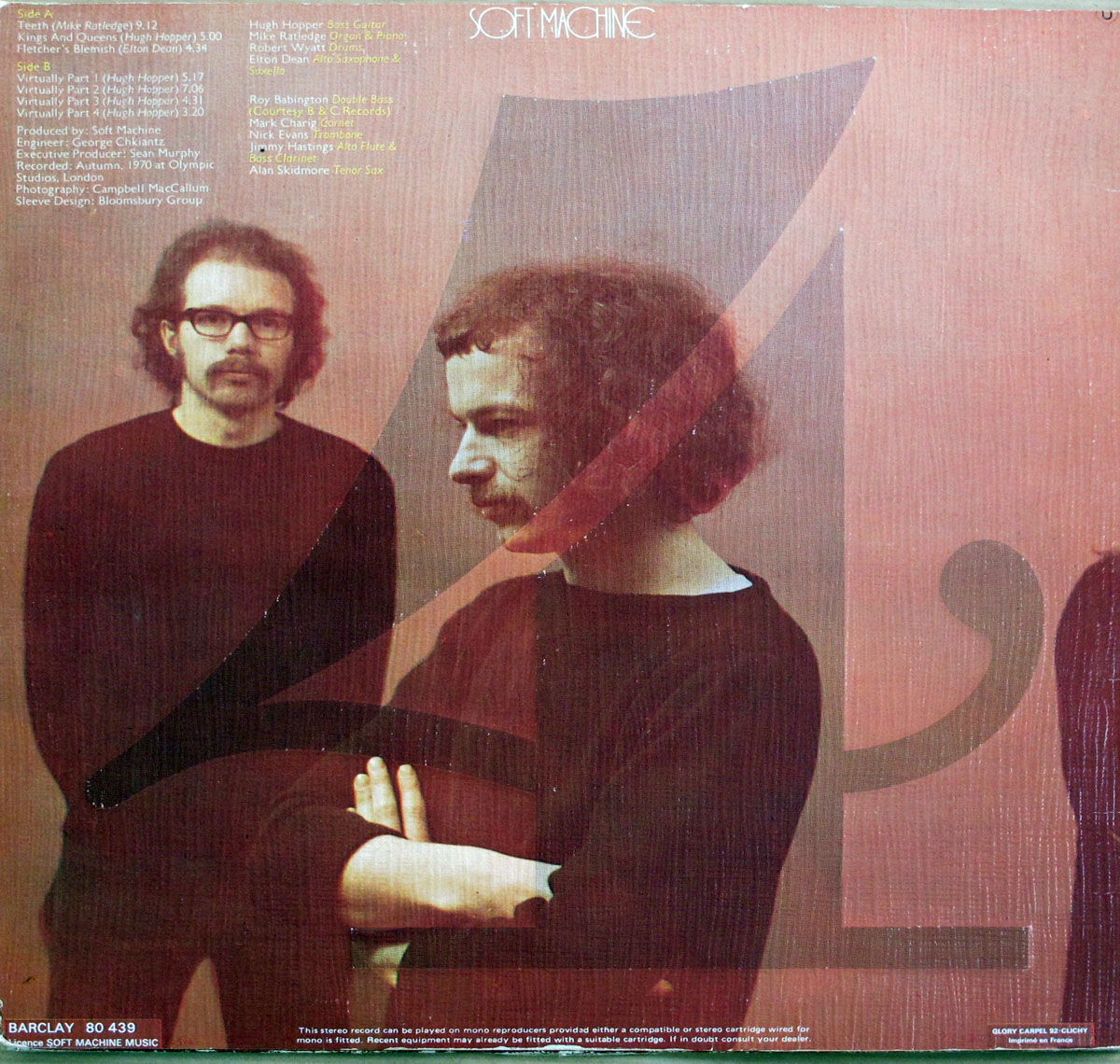 Classic Rock Covers Database: The Soft Machine - Fourth (1971)
