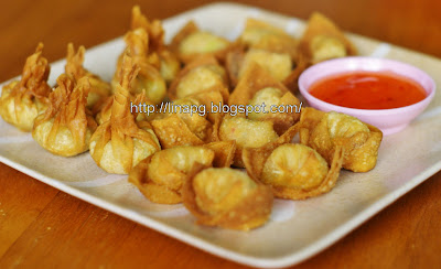 Wantan Goreng Dan Tutorial Melipat Kulit Wantan/Wanton - TERATAK ...