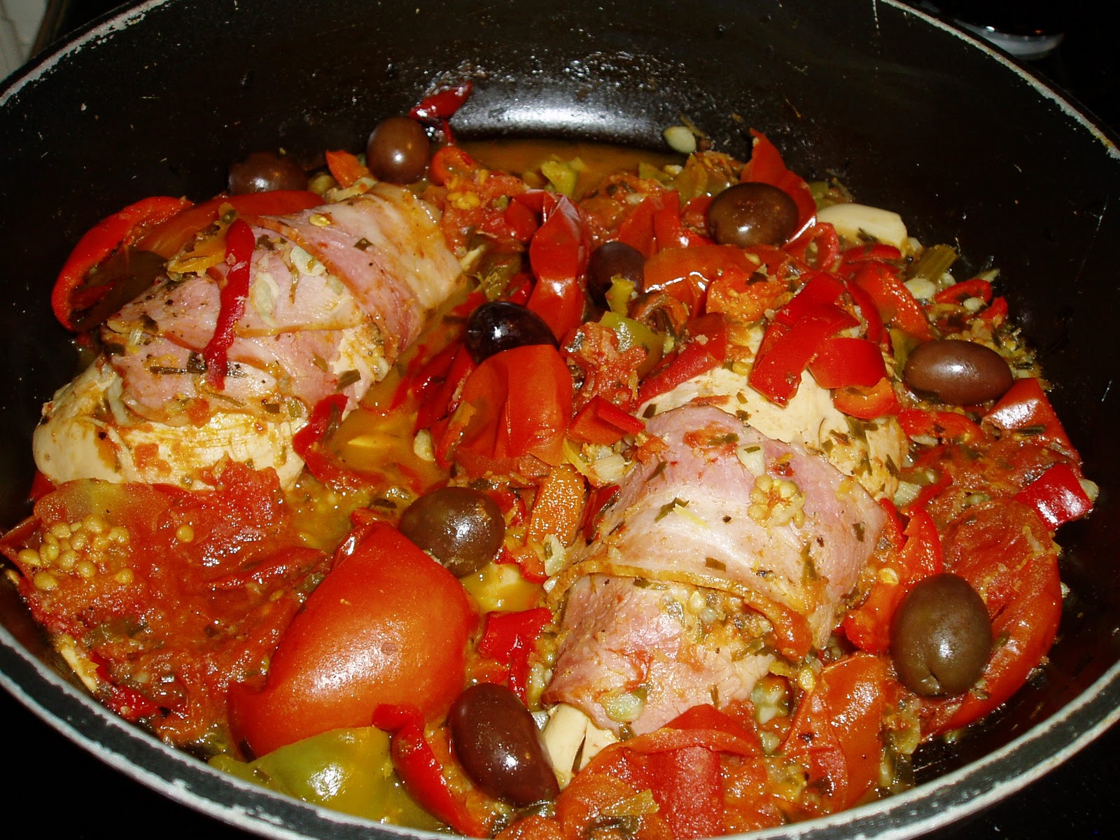 Bulgarian Village Recipe's: Harlequin Chicken