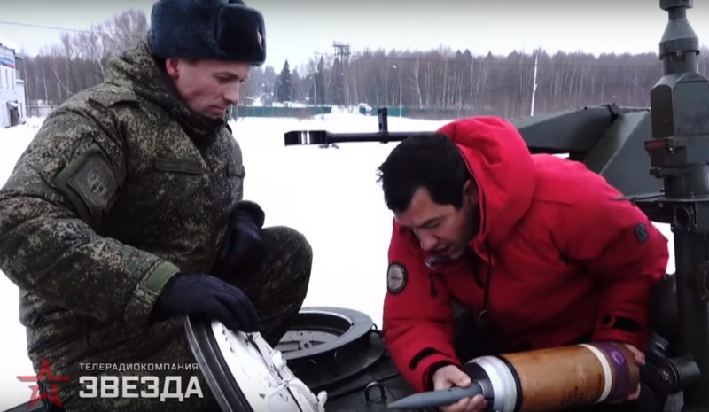 Historia y tecnología militar: Pruebas de tiro con un T-90M