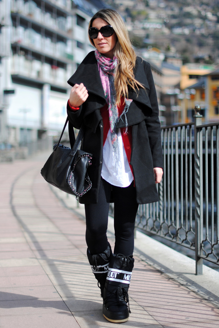 MOON BOOT | Winter snow outfit