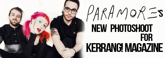 Paramore's new photoshoot for Kerrang! Magazine | The Paramore Fans