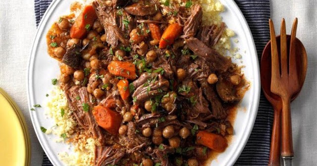 Moroccan Pot Roast Recipe | Arabic Food Recipes
